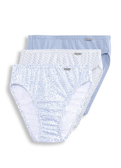 Jockey Womens Elance French Cut 3 Pack Underwear French Cuts 100