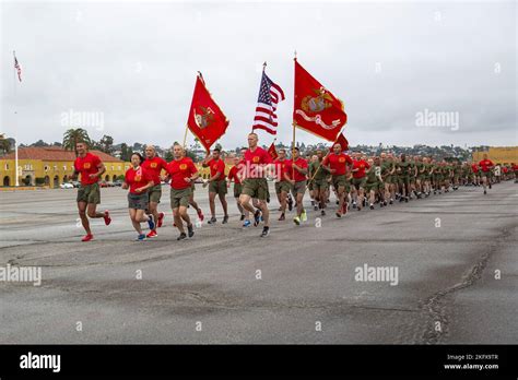 U S Marines With Marine Corps Recruit Depot Mcrd San Diego Lead The
