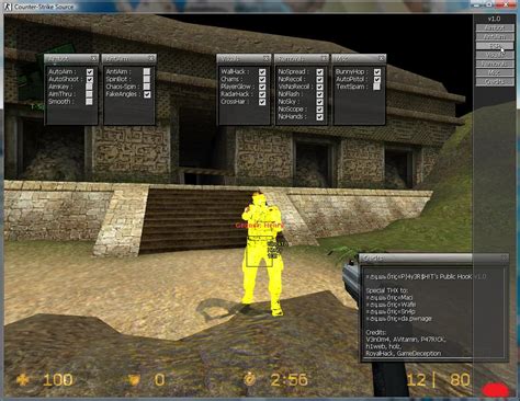 spinbot console command csgo mnfecol
