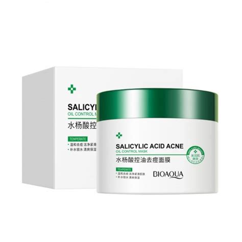 Tarro Mascarilla De Acido Salicílico Antiacne Bioaqua Tienda Prama