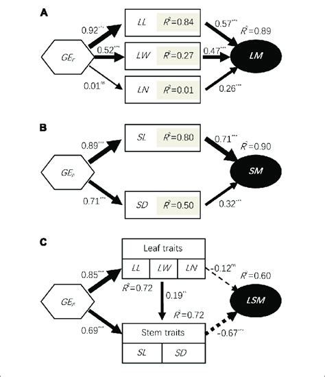 Structural Equation Modeling Sem Results For The Grazing Exclusion