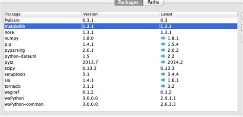 matplotlib how to resolve unknown python reference to dependency mpl