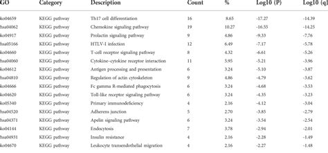 Frontiers Comprehensive Analysis Of The Prognostic And