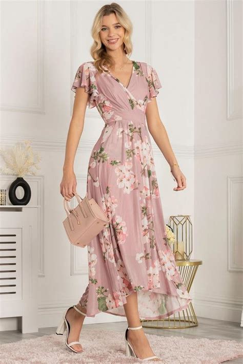Dresses Eleanor Wrap Mesh Maxi Dress Jolie Moi