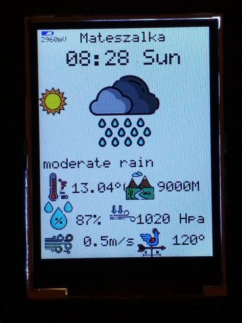esp8266 esp32 weather station with tft lcd s 8 steps instructables