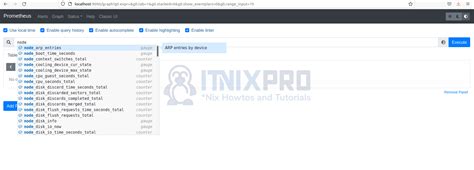 monitor linux host metrics using prometheus node exporter