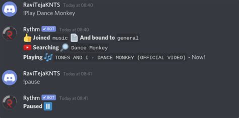how to use rythm bot on discord techwiser