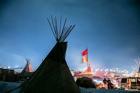 White Wolf Standing Rock Sioux Tribal Chairman Gives Thanks To Water
