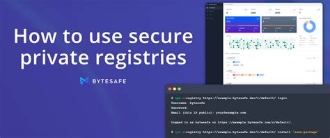 how to use secure private npm registries dev community