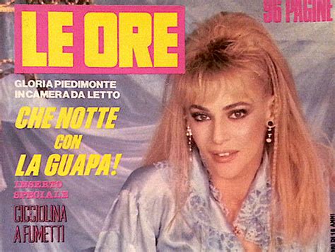 Gloria Piedimonte Guapa Discoring Curiosità Morte Video Foto