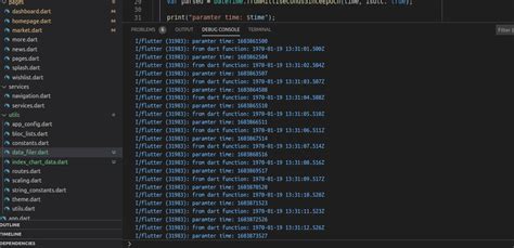 flutter dart s datetime frommillisecondssinceepoch function retuns