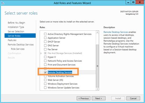 server 2012 setting up remote gateway remote desktop and remoteapp
