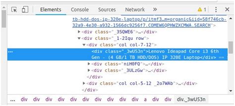web scraping using python example