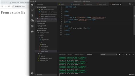 serving up css js images and more [the complete node js developer
