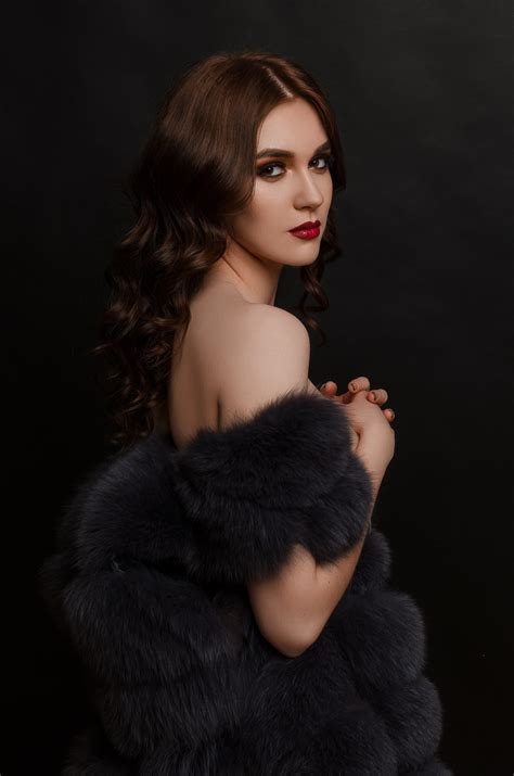 Artemy Mostovoy Women Model Bare Shoulders Looking Over Shoulder