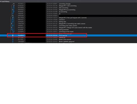 git reset to a previous point in time stack overflow