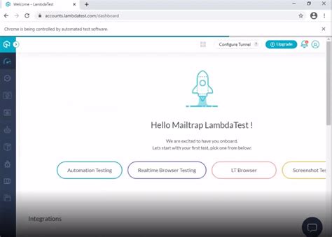 email testing with selenium webdriver on cloud based