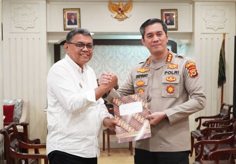 Pemkot Teken Nphd Pengamanan Pilkada 2024 Bersama Tni Polri