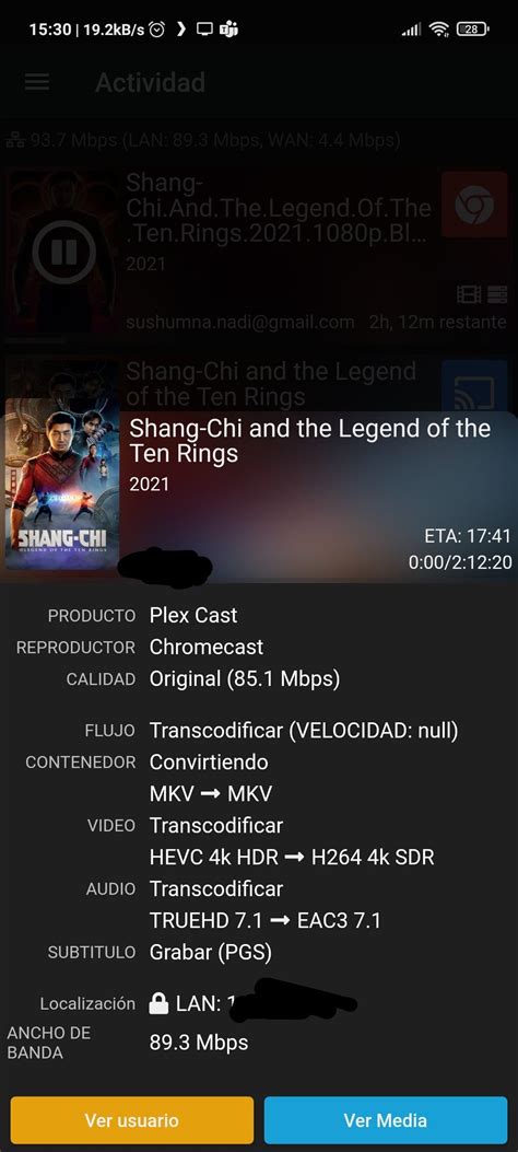 why is plex transcoding this movie plex