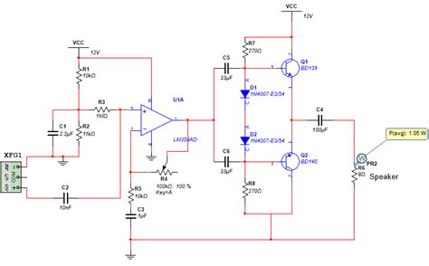 Class Ab Tube Amplifier Schematic