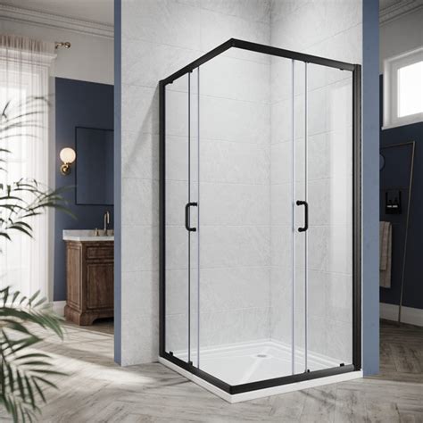 Vti 34 W X 34 D X 72 H Framed Square Door Opening Shower Enclosure