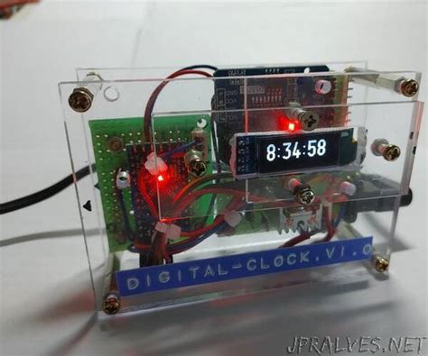 Oled Digital Clock With Arduino Pro Mini