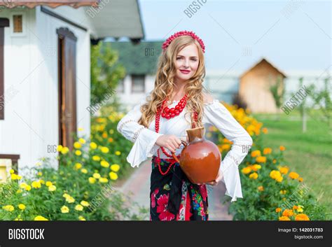 Pretty Blonde Woman Image And Photo Free Trial Bigstock