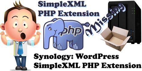 synology wordpress simplexml php extension marius hosting