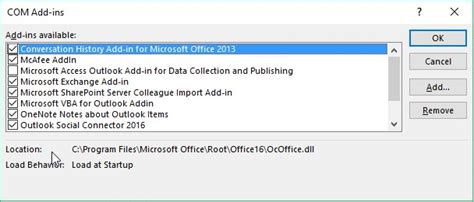 how to enable or disable add ins in microsoft outlook 2010 emmanuel