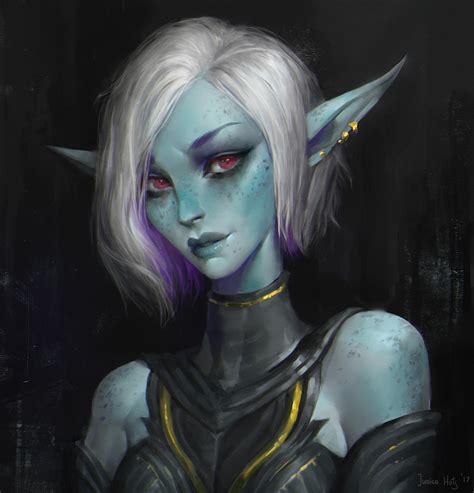 Wallpaper Junica Hots Fantasy Art Fantasy Girl Elves Women