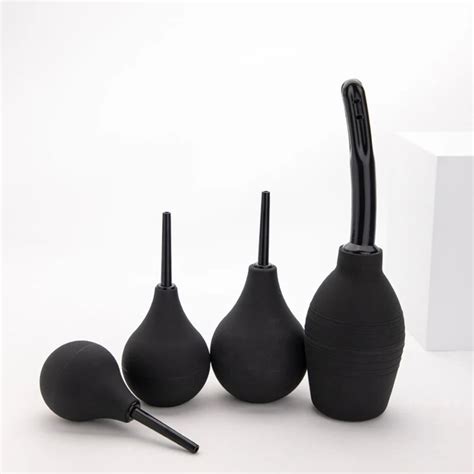 89 160 224ml Unisex Anal Shower Silicone Enemator Vaginal Enema Rectal