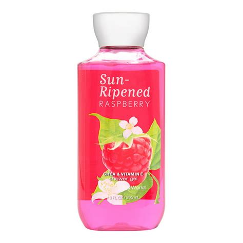 Bath And Body Works Sun Ripened Raspberry 10 0 Oz Shower Gel