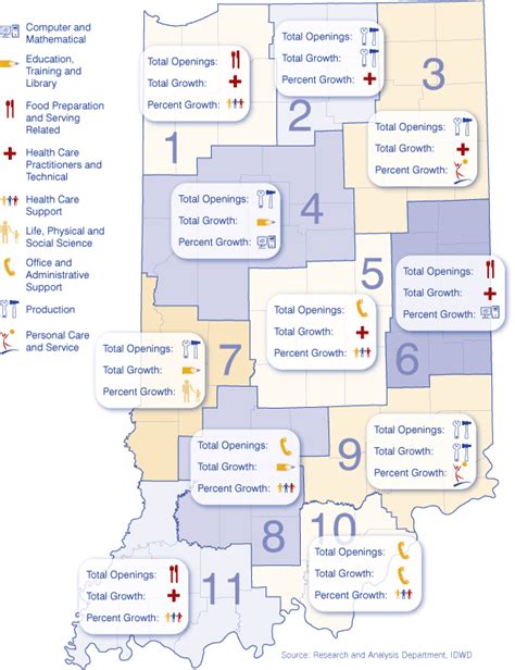 opportunity varies by geography long term job outlook in indiana s