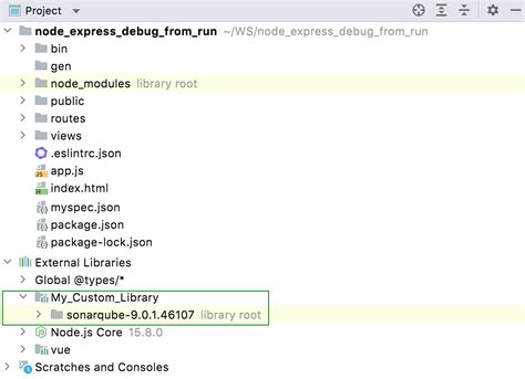 configure javascript libraries intellij idea