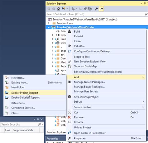 creating an asp core docker application and deploying to azure