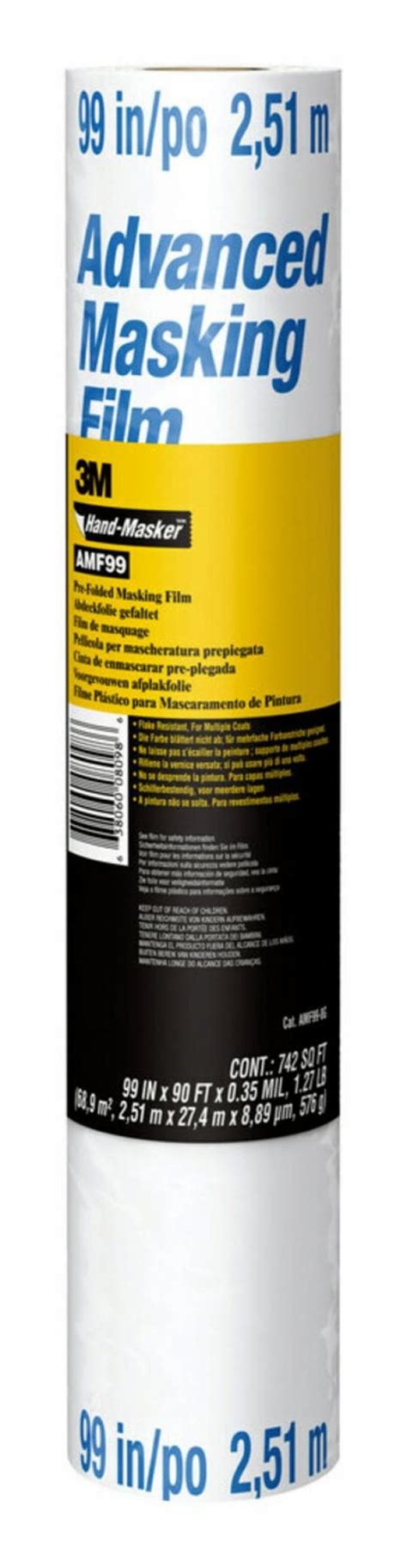 3m™ Hand Masker™ Advanced Masking Film Amf99 8g 99 In X 90 Ft 2 51 M