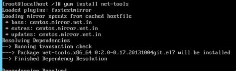 How To Use Ifconfig Under Centos 7