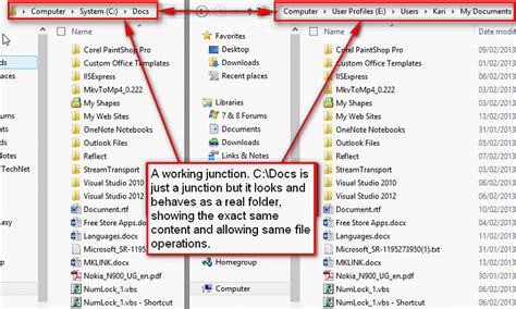 mklink create and use links in windows tutorials