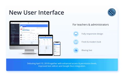 new teacher and administrator interface managebac