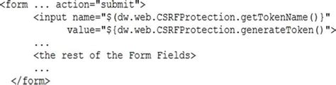 where in the code does the developer need to add this csrf validation