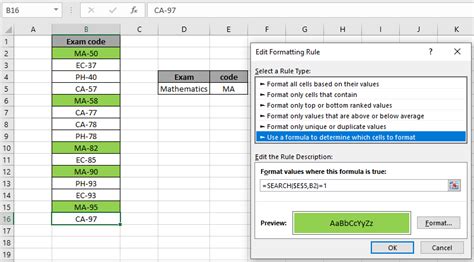 how to perform conditional formatting with formula in excel