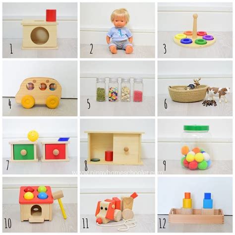 Montessori 12 Months Diy Montessori Toys Montessori Infant Room
