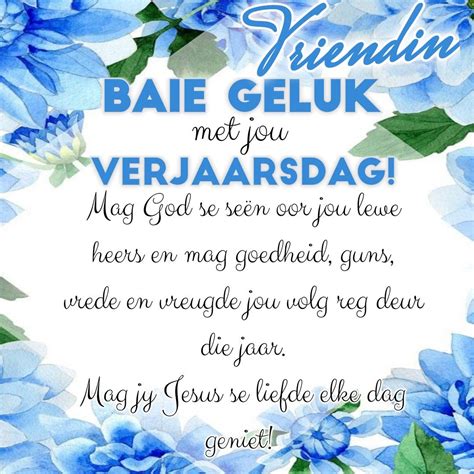 Baie Geluk Met Jou Ste Verjaarsdag My Kosbare Vriendin Mag Jy Net My