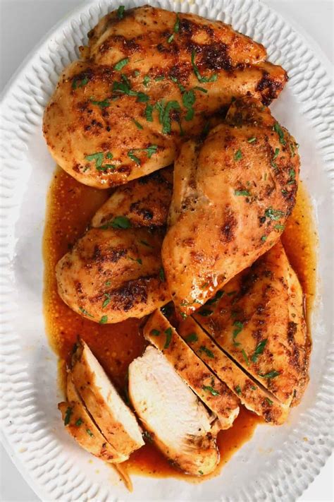Perfect Oven Baked Chicken Breast Alphafoodie