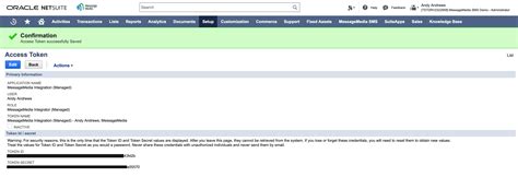 step 5 creating tokens for webhooks in netsuite messagemedia