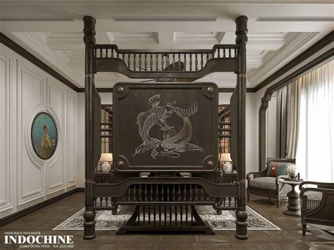 13489 3ds Max Indochine Master Bedroom Interior Model Download By Tran