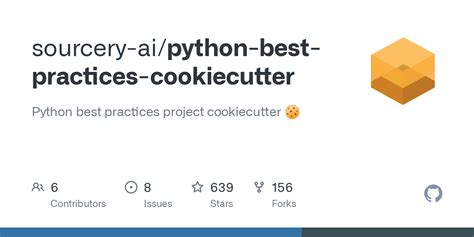 github sourcery ai python best practices cookiecutter python best