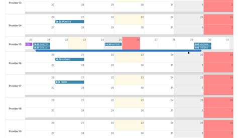 javascript fullcalendar inline scrollable calendar stack overflow