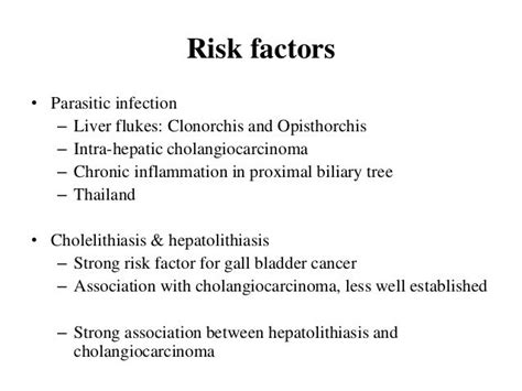 Cholangiocarcinoma