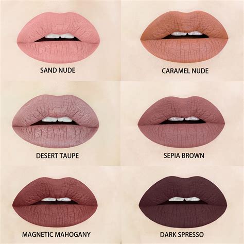 Brown Liquid Lipstick Shades Aromi Has A Brown Liquid Lipstick Shade